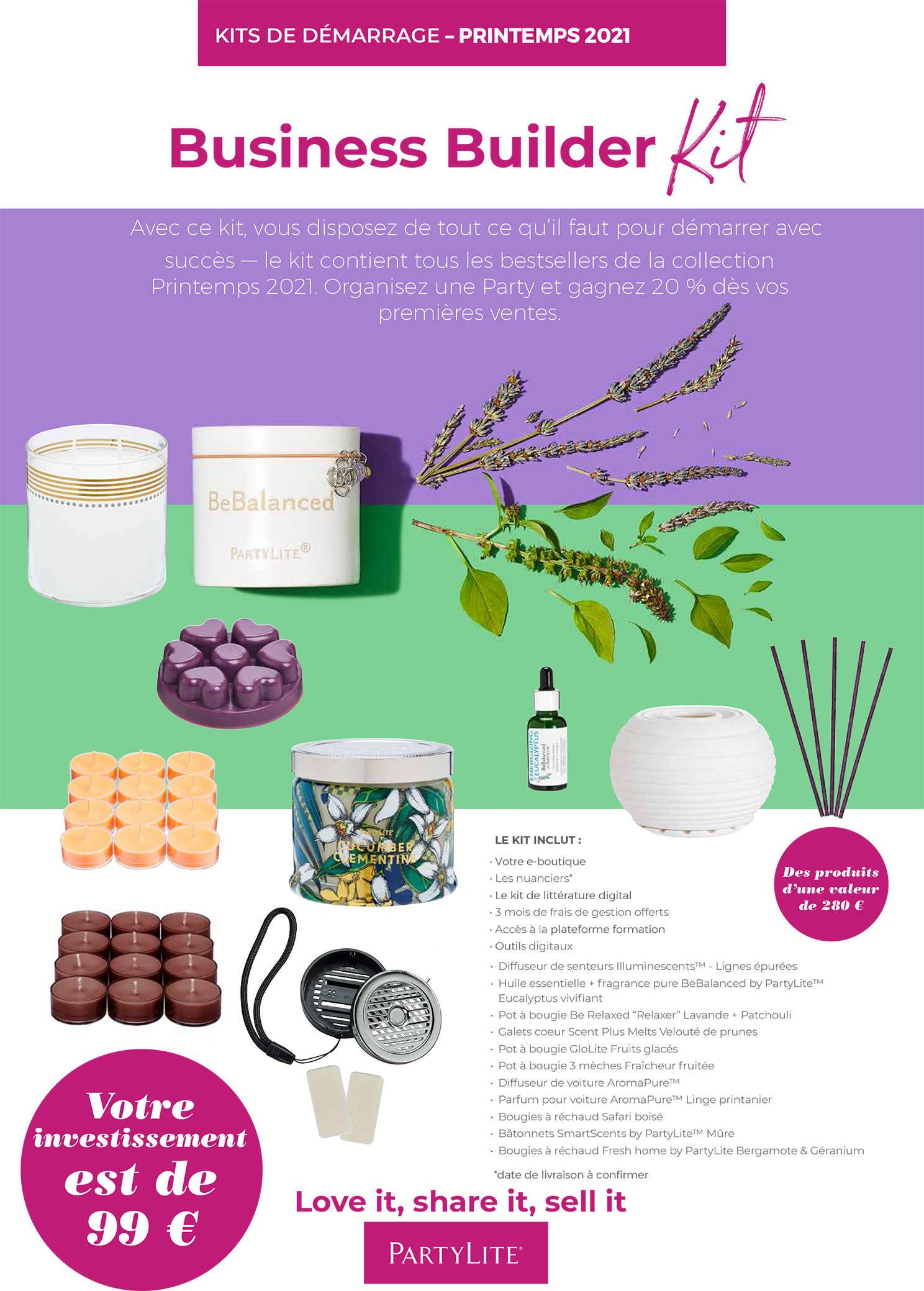 Devenir Conseillère – Bougie PartyLite par Cécile